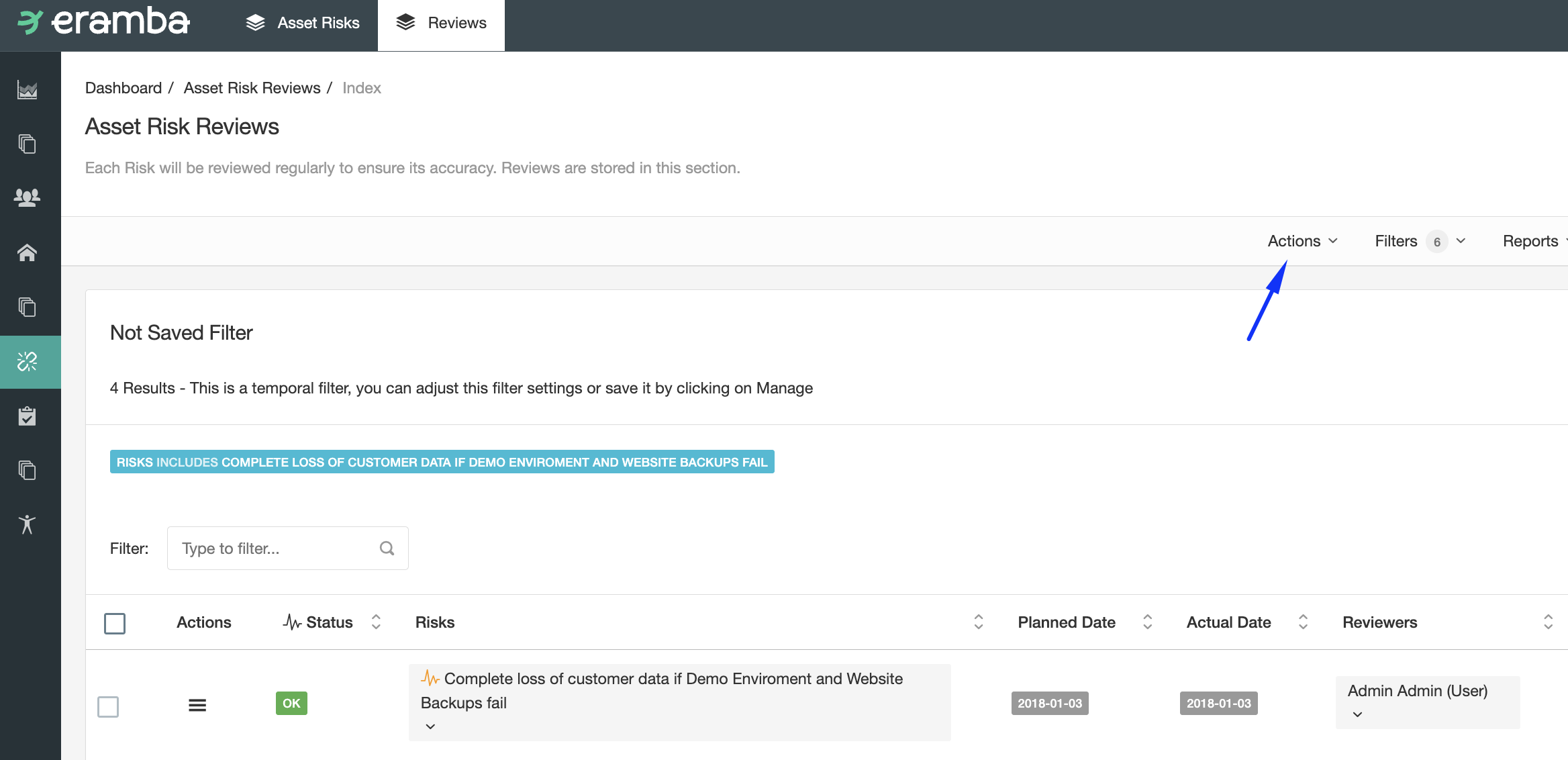 Risk Management | Eramba learning portal