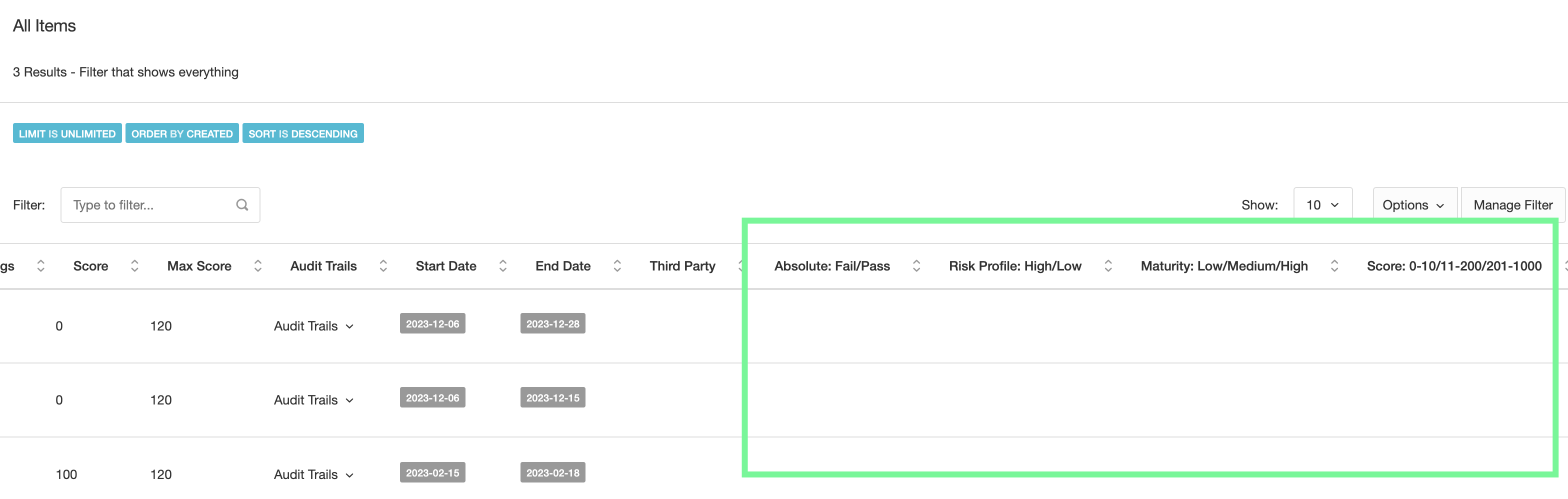 Online Assessments | Eramba learning portal